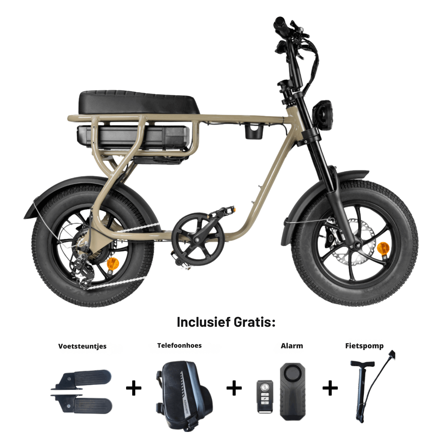 EB16 Fatbike | Desert | Nieuwe collectie!